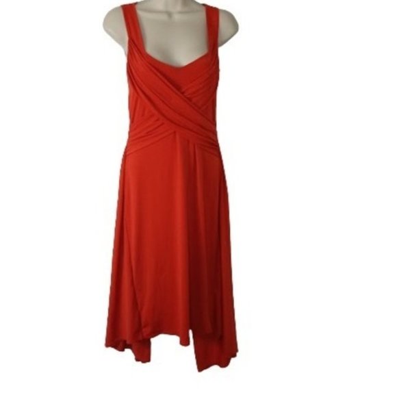 Leon Max | Dresses | Leon Max Limited Edition Crossover High Low Midi ...